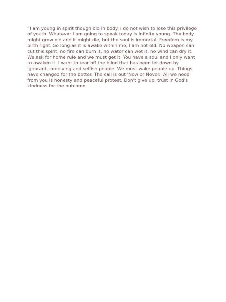 Speech Pdf