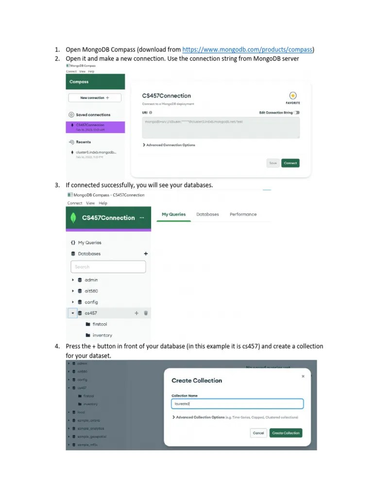 Mongodb Compass Import Data Guide Pdf
