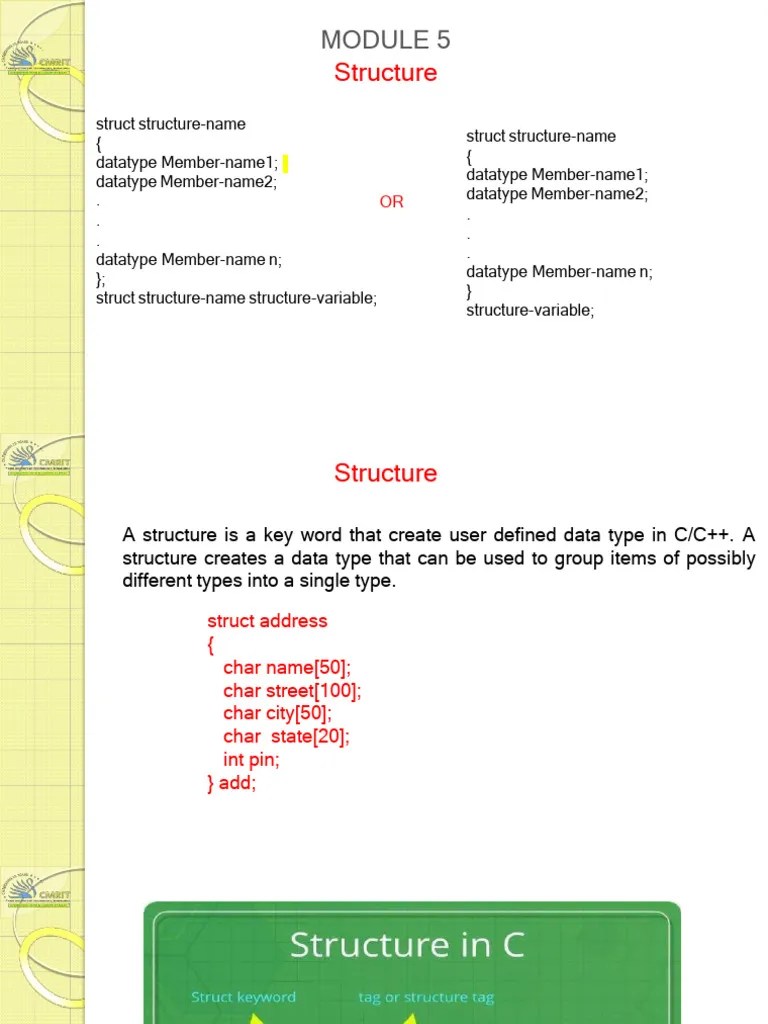 Module 5 Pdf Computer Data Computer Programming