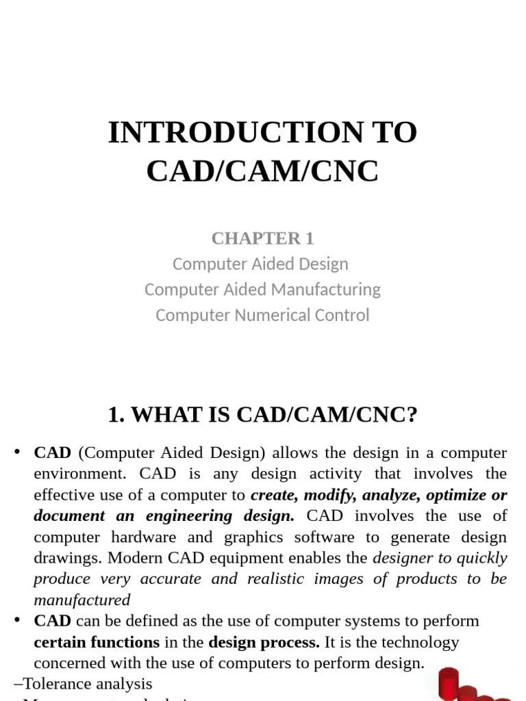 Chapter 1 Introduction To Cadcamcnc Pdf Computer Aided Design