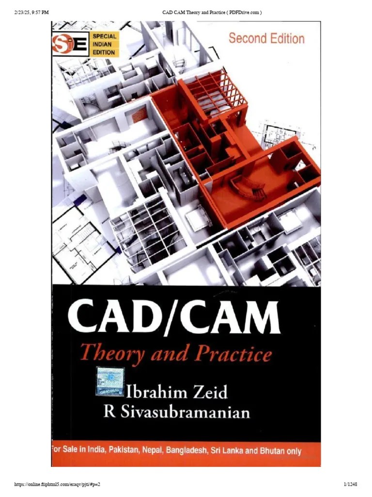 Cad Cam Theory And Practice Pdfdrive Pdf