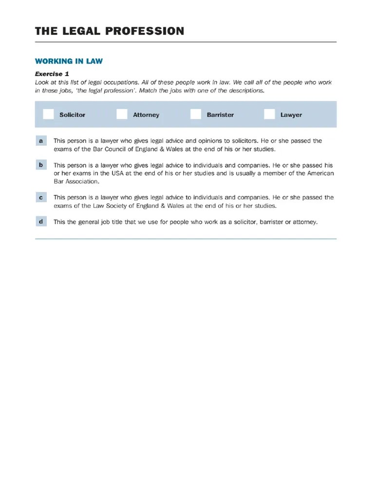 The Legal Profession Cl3 Pdf