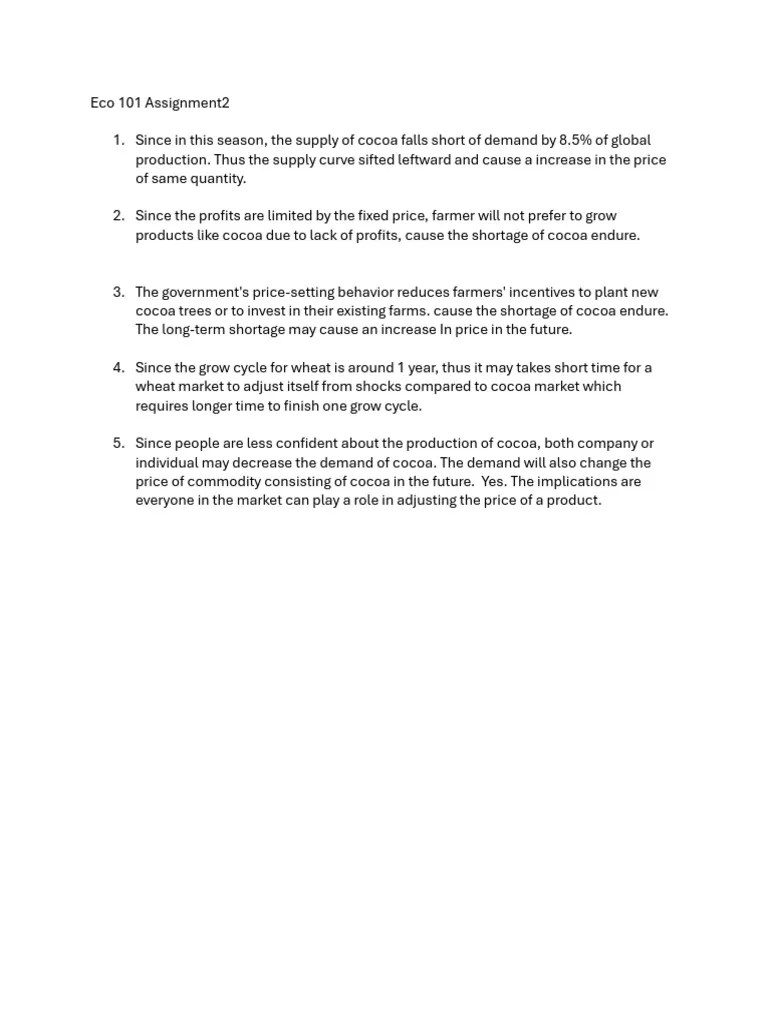 Eco101 Assignment2 Pdf