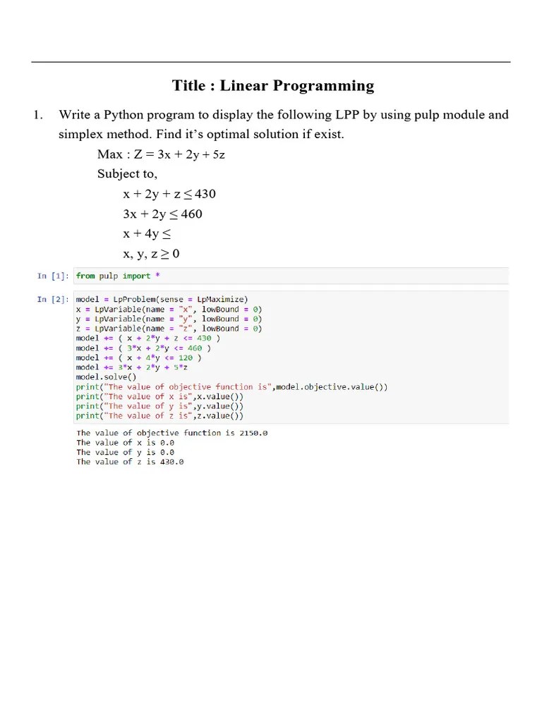 Maths Practical 11 Pdf