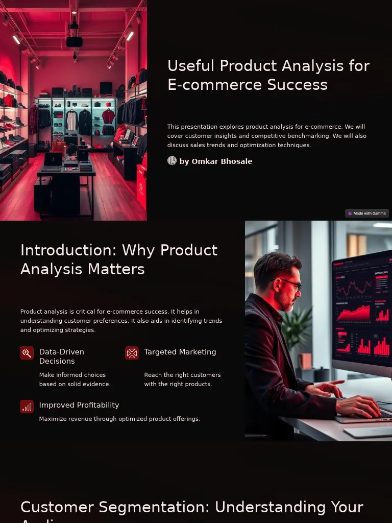 E Commerce Analytics Useful Product Analysis For E Commerce Success