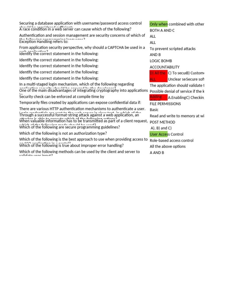 Secure Programming Practices Pdf World Wide Web Internet Web