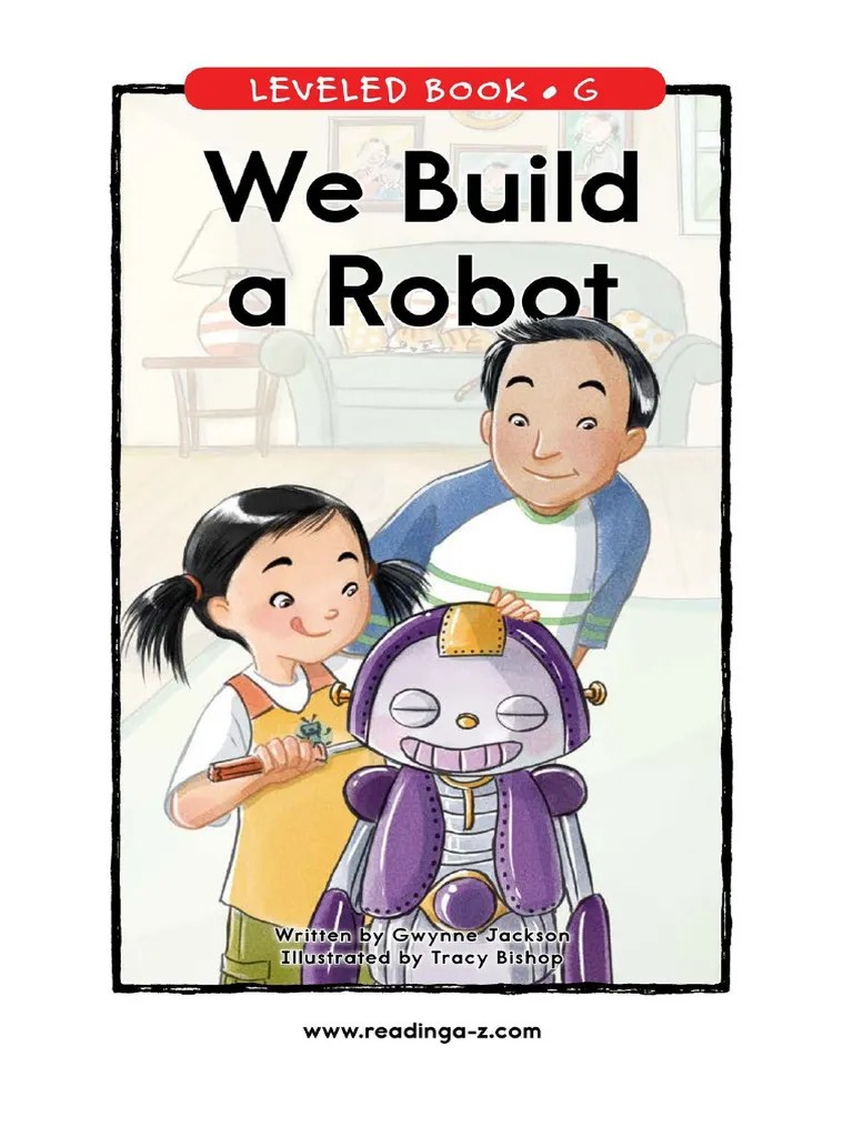 We Build A Robot Pdf