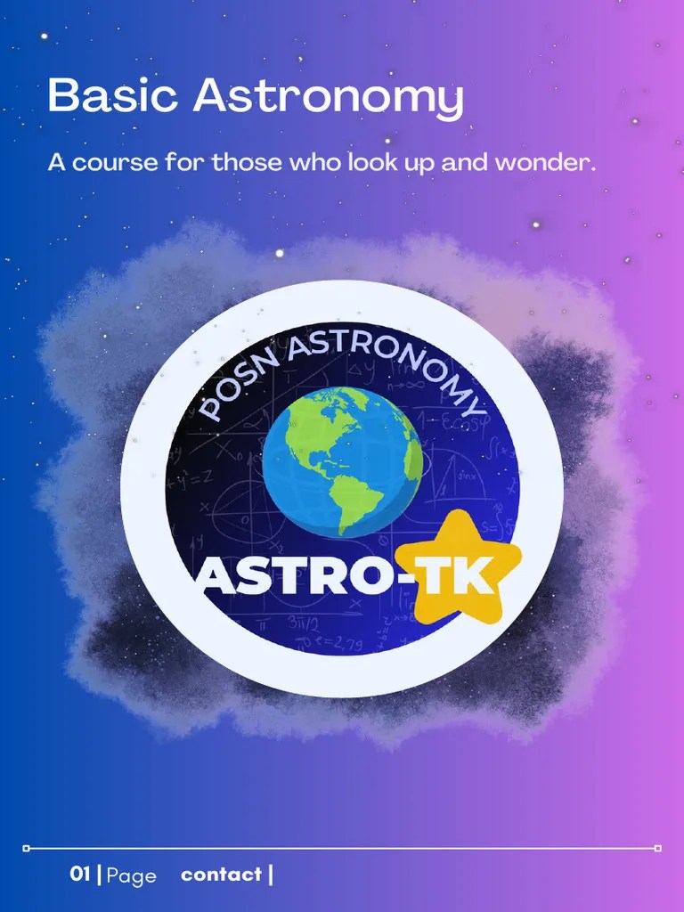 Basic Astronomy Pdf