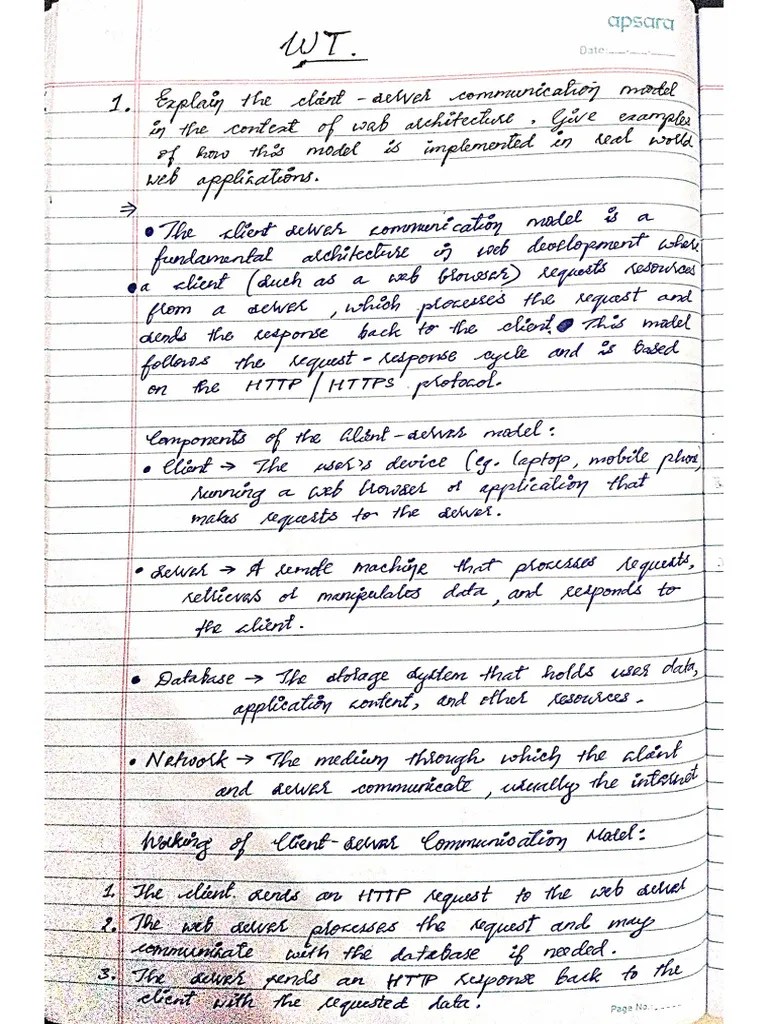 Wt Module 1 Pdf