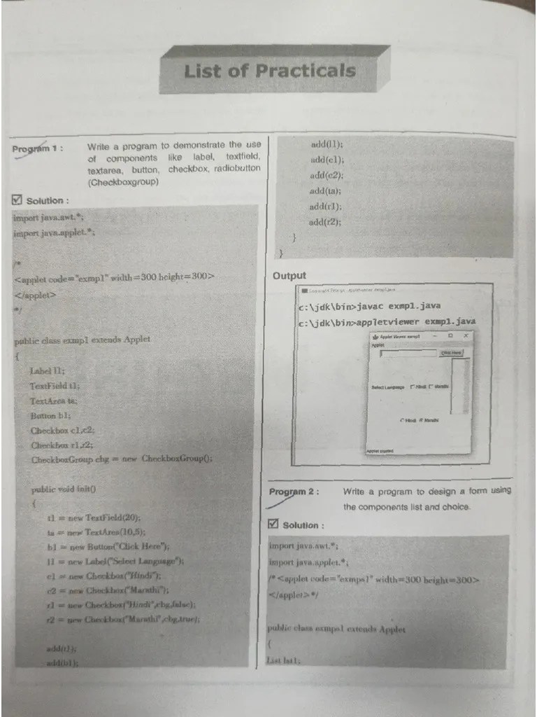 Ajp Practical Pdf