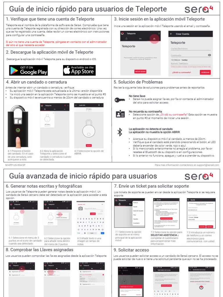 App Ug P04 Sp Pdf Aplicación Movil Contraseña