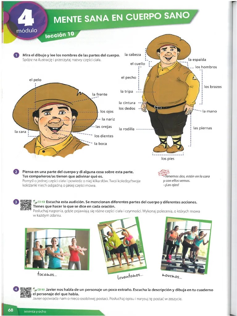 Descubre A1 1 Cuerpo Y Médico Pdf