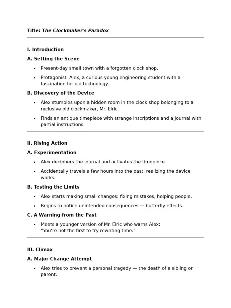 Clockmaker Pdf