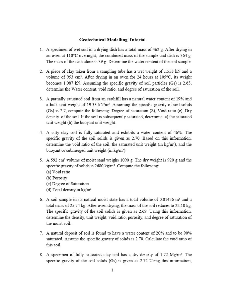 Geotechnical Modelling Tutorial Pdf