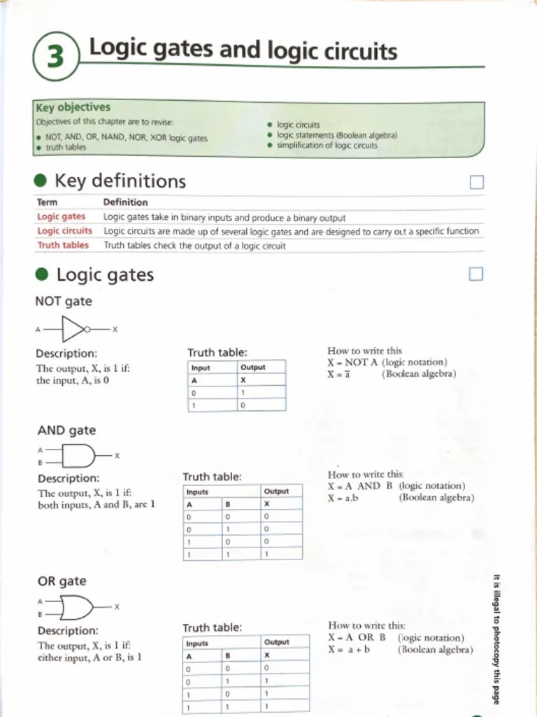 Logic Gates And Logic Circuits Pdf