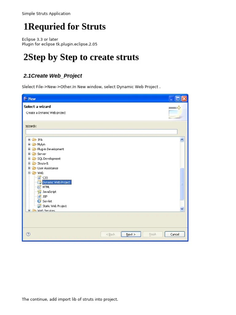 Struts Tutorial Pdf