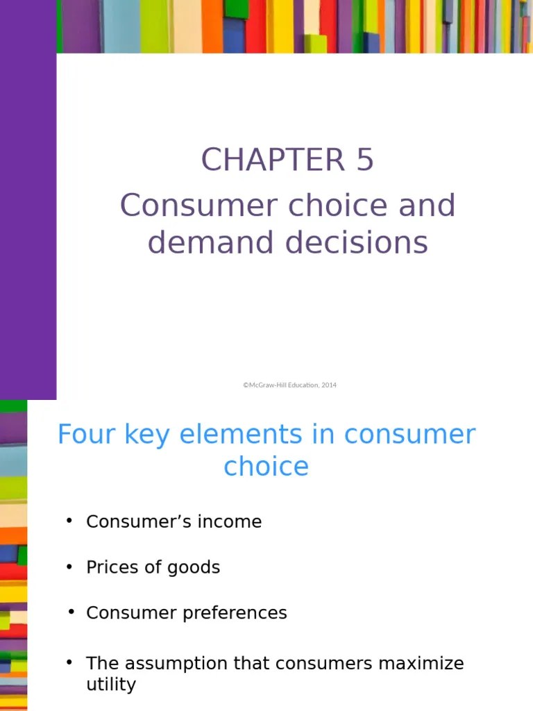 Ppt Ch5 Pdf Utility Consumers