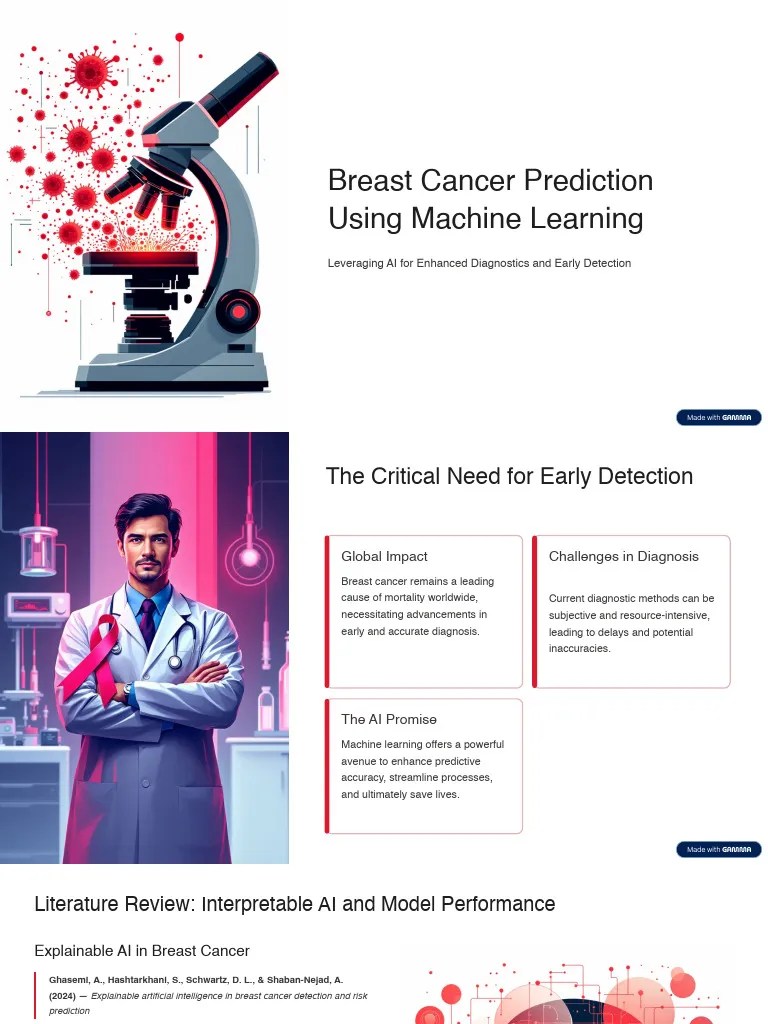 Breast Cancer Prediction Using Machine Learning Pdf Machine