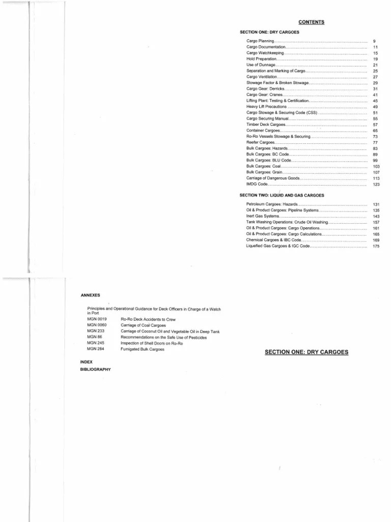 Cargo Notes Part 1 Pdf