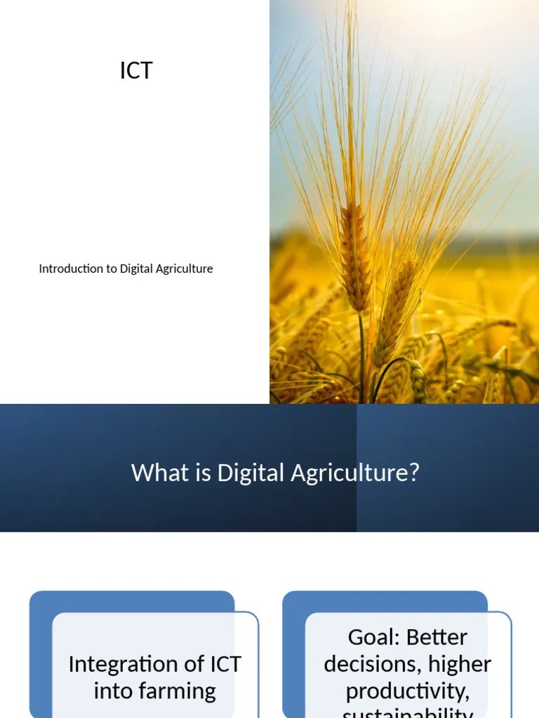 Digital Agriculture Smart Farming Insights Pdf