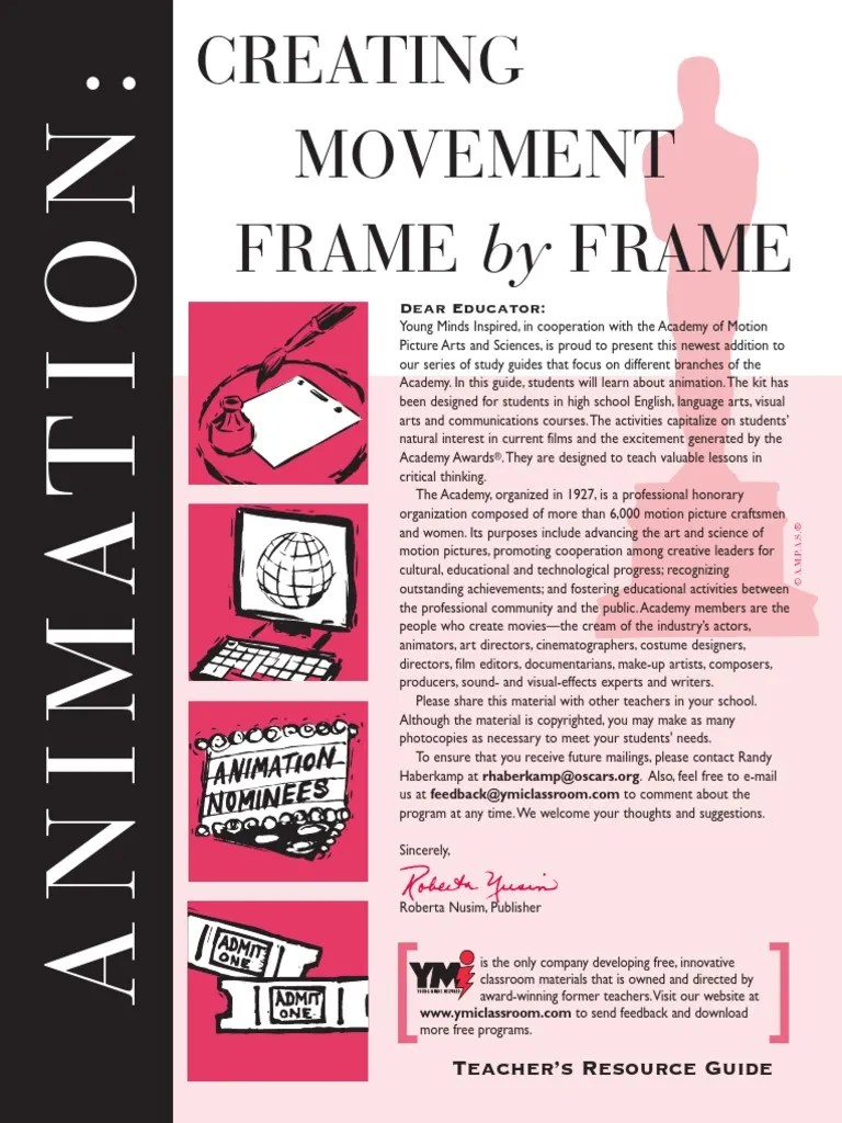 Animation Pdf Animation The Walt Disney Company