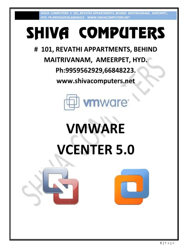Vmware Esxi Pdf Pdf Virtual Machine V Mware
