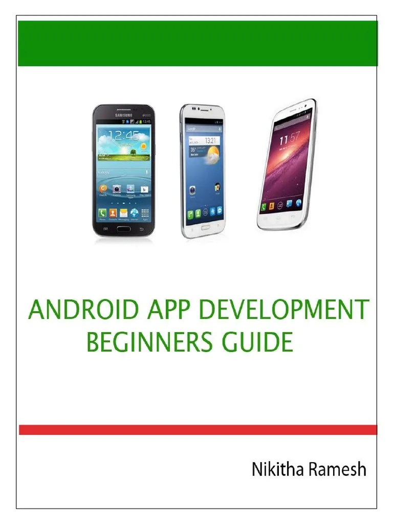Android Development Tutorial Guide Pdf Eclipse Software Java