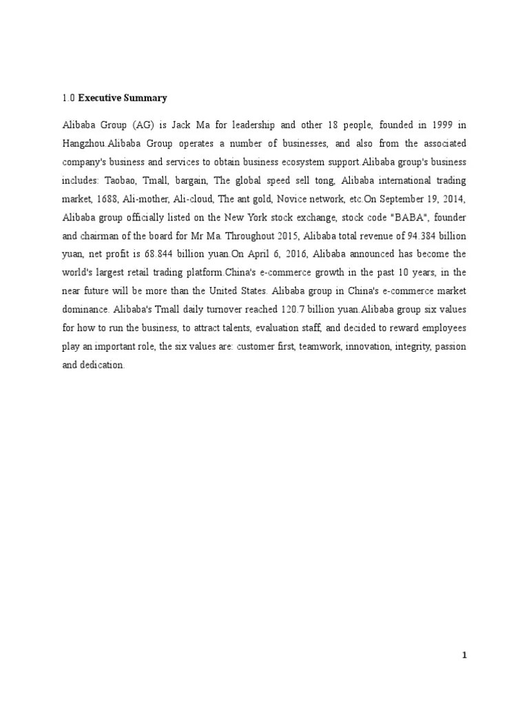 Alibaba Analysis Pdf Alibaba Group E Commerce