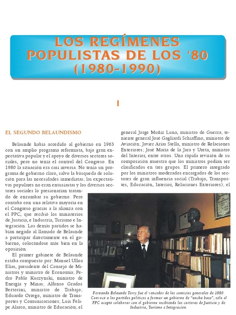 Gob 80s Pdf Pdf Elecciones Política General