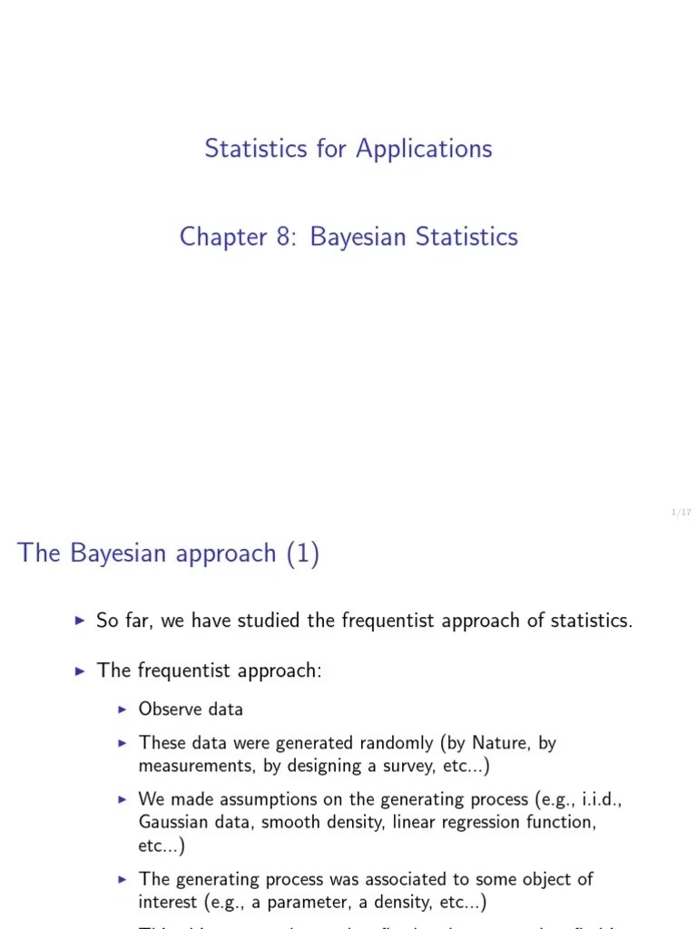 Mit18 650f16 Bayesian Statistics Pdf Bayesian Inference
