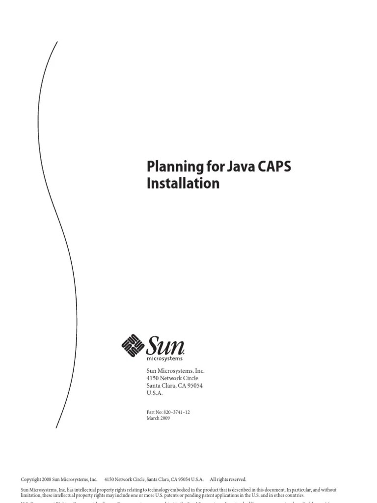 Java Caps Installation Pdf Net Beans Applications Software