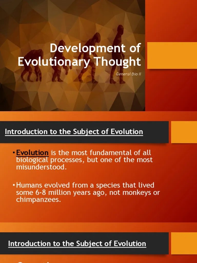 Evolutionary Theory Development Pdf Natural Selection Heredity