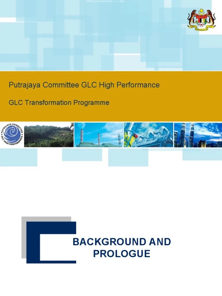 Glc Transformation Programme Overview Pdf Board Of Directors Malaysia