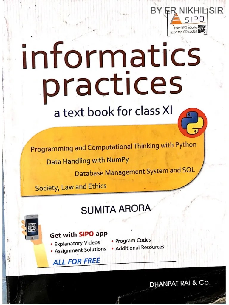 Class 11 Ip Sumita Arora Edition Pdf