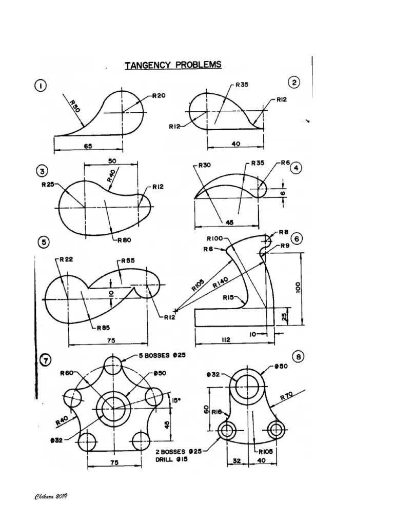 Tangency Problems Pdf
