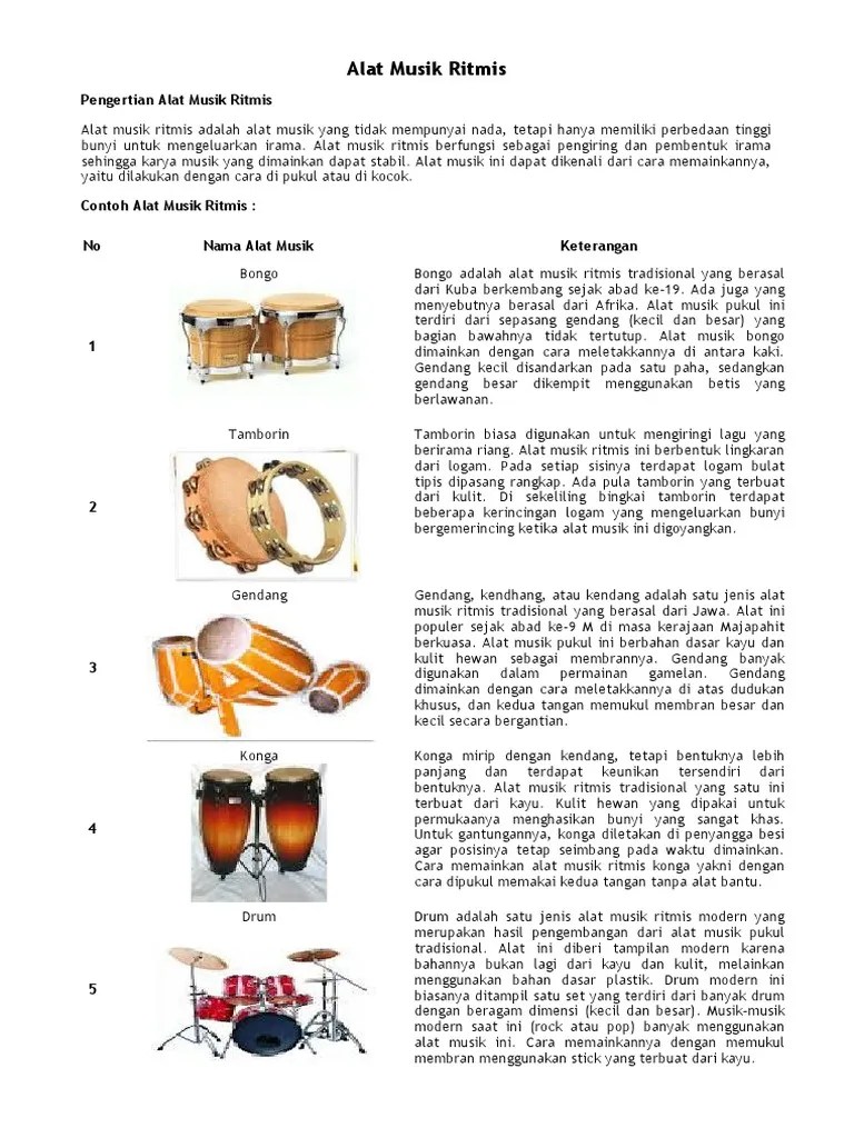 Alat Musik Ritmis Baru 1 Pdf