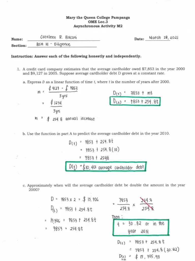 Break Even Analysis Activity Pdf