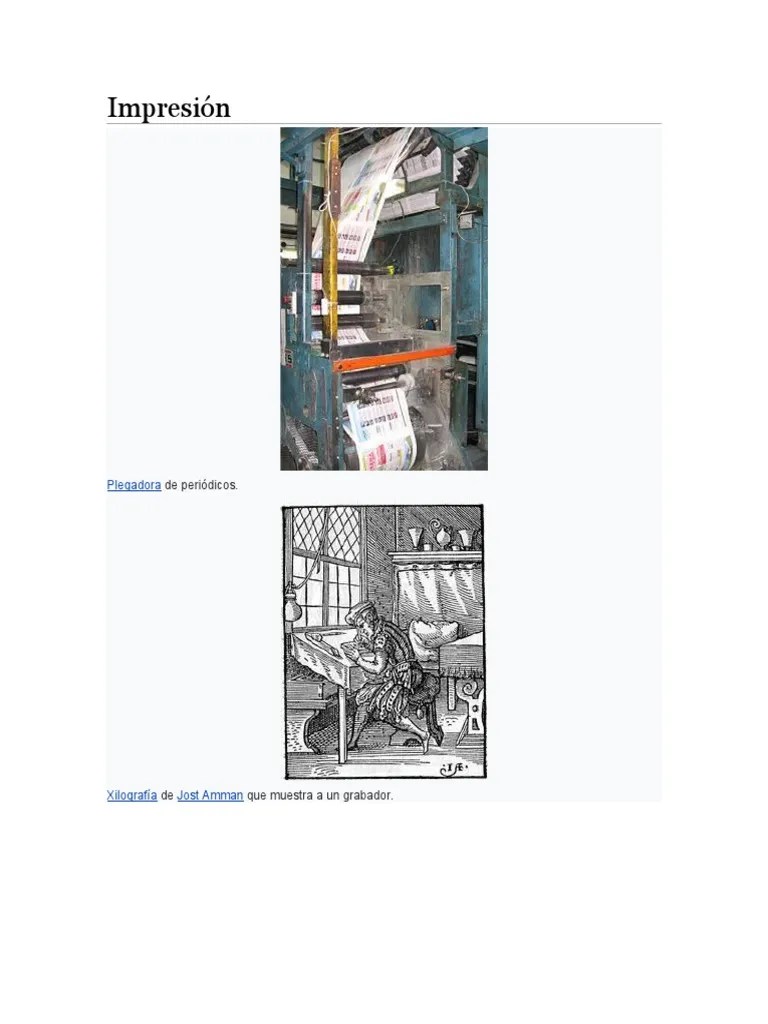 La Flexografia Pdf Impresión Grabado