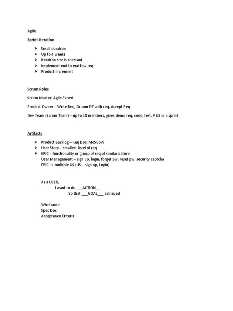 Agile Overview Pdf