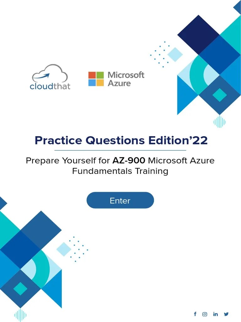 Az 900 Microsoft Azure Exam Prep Guide Pdf Cloud Computing