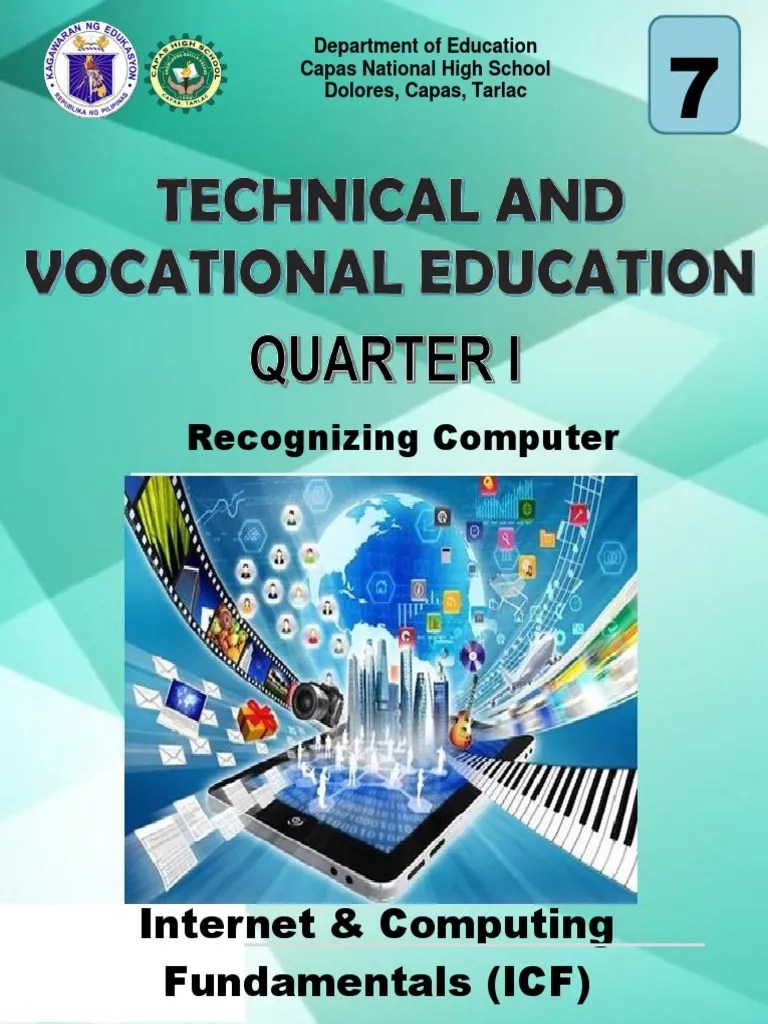 Icf Module Grade 7 1st Quarter Pdf Computer Network Personal