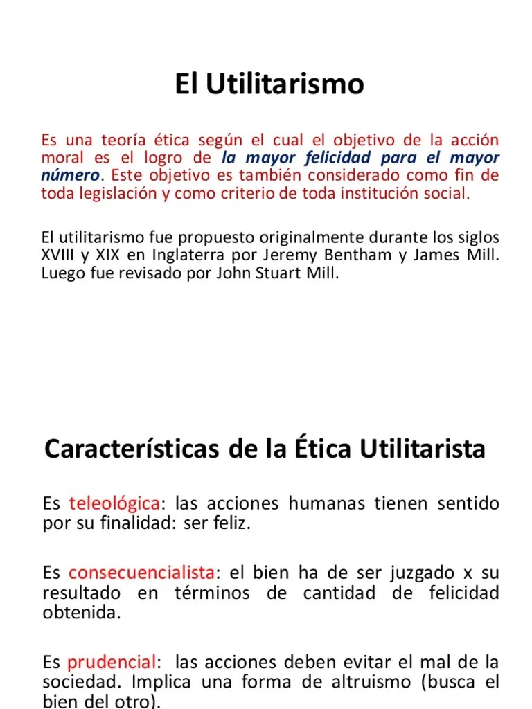 Utilitarismo Pdf Utilitarismo John Stuart Mill