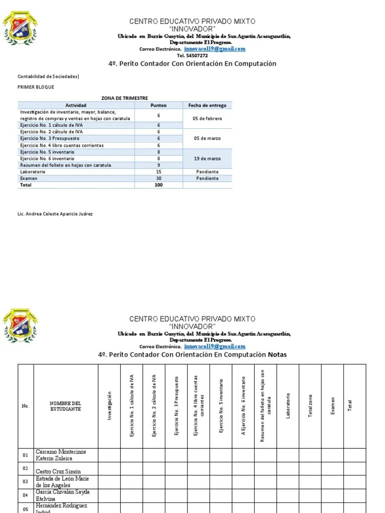 Contabilidad De Sociedades 4to Perito Pdf