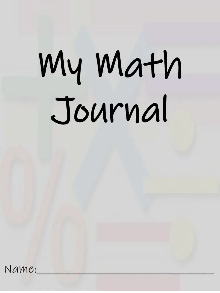 Interactive Journal Pages Pdf