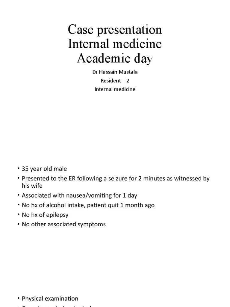 Case Presentation Pdf