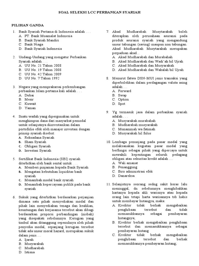 Soal Lcc Pdf