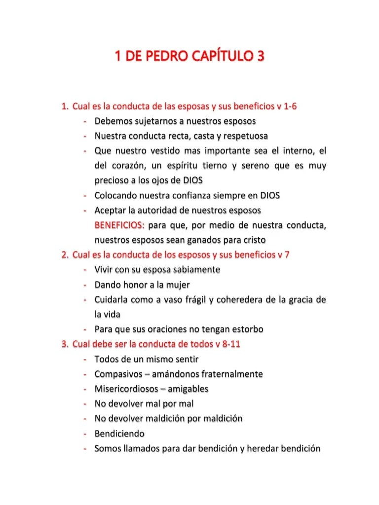 1 De Pedro Capítulo 3 Pdf