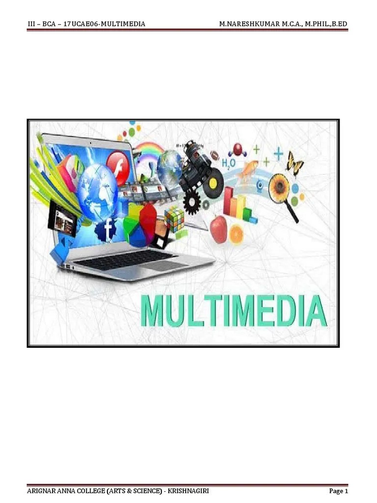 Multimedia Notes Pdf Typefaces Character Encoding