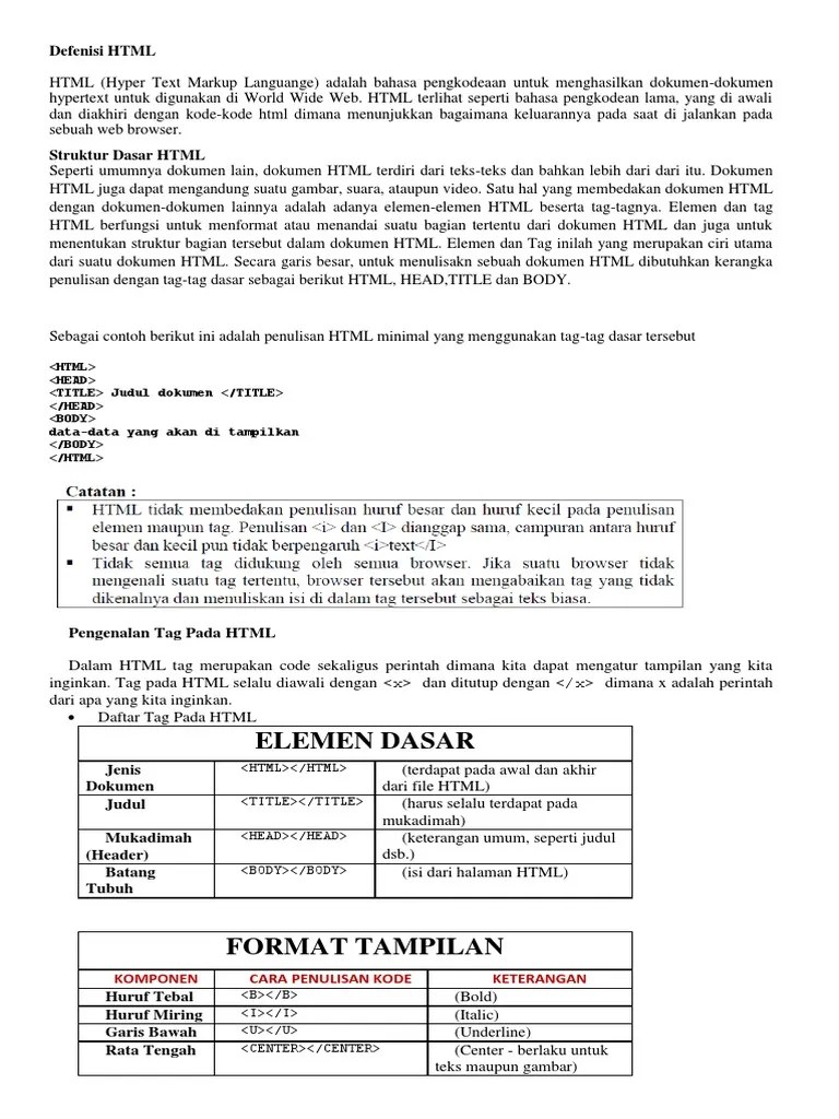 Solution Pengenalan Html 2 Tag Dasar Html Studypool - Perfect Colorful Texture - 8K