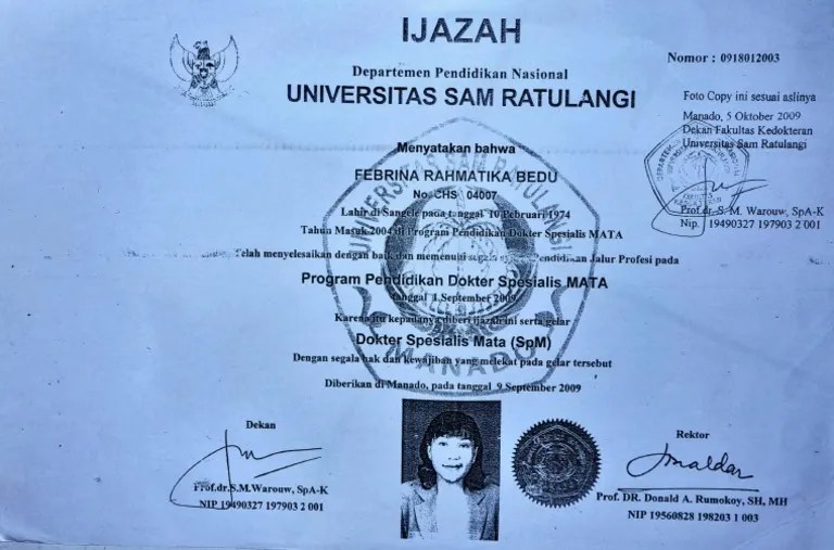 Ijazah Legalisir | PDF